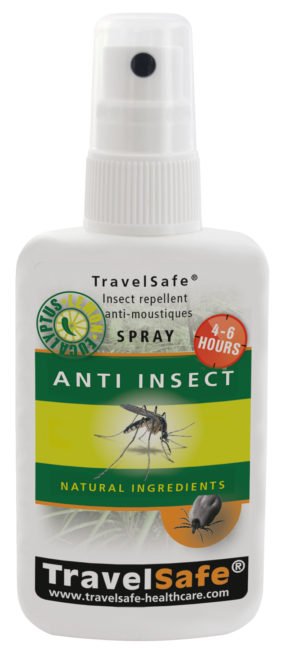 TravelSafe | Anti-Insecten Spray | Tegen muggen en teken